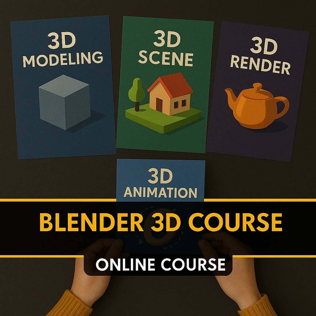 Unlock Blender 3D Masterclass Online - Beginner to Advanced Course 2025