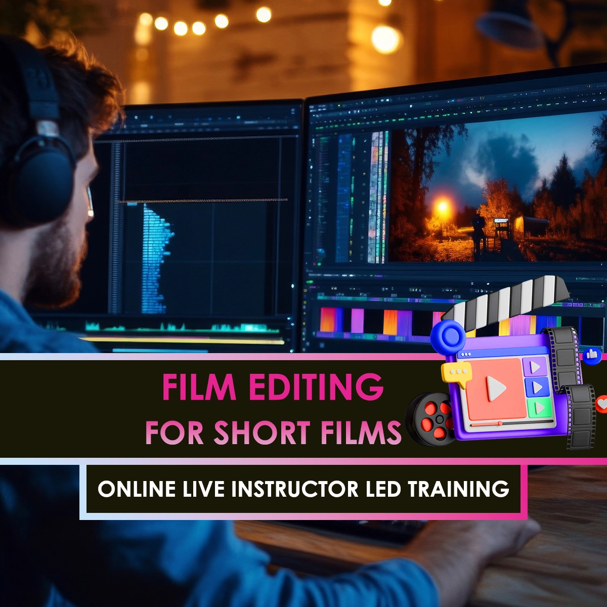 Film Editing Online Course for Short Films 2025 – Master the Art of Editing