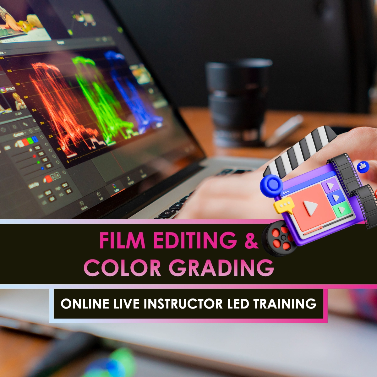 Learn Film Editing and Color Grading Online Course 2025 – Start Editing ...