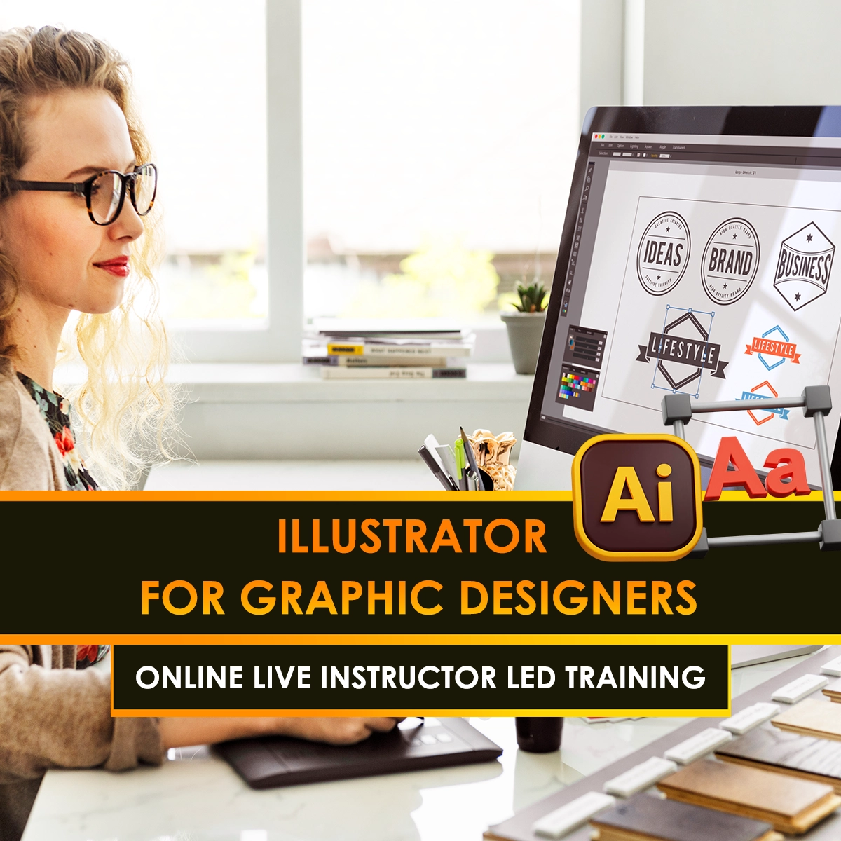 Master Illustrator for Graphic Designers Online Course 2025