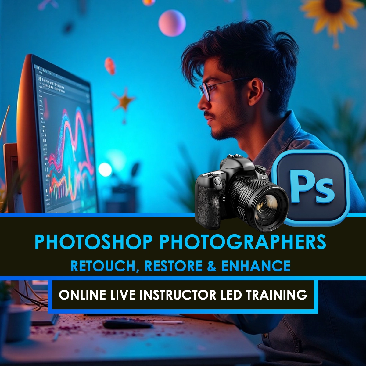 Master Learn Photoshop Online for Photographers 2025