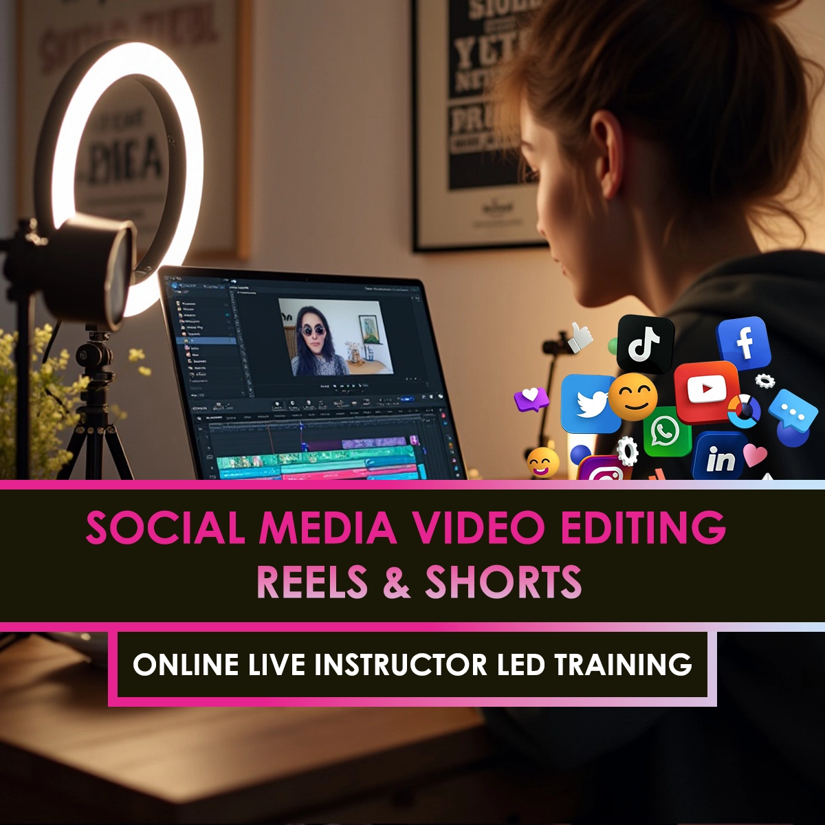 Master Engaging Edits with This Social Media Video Editing online ...